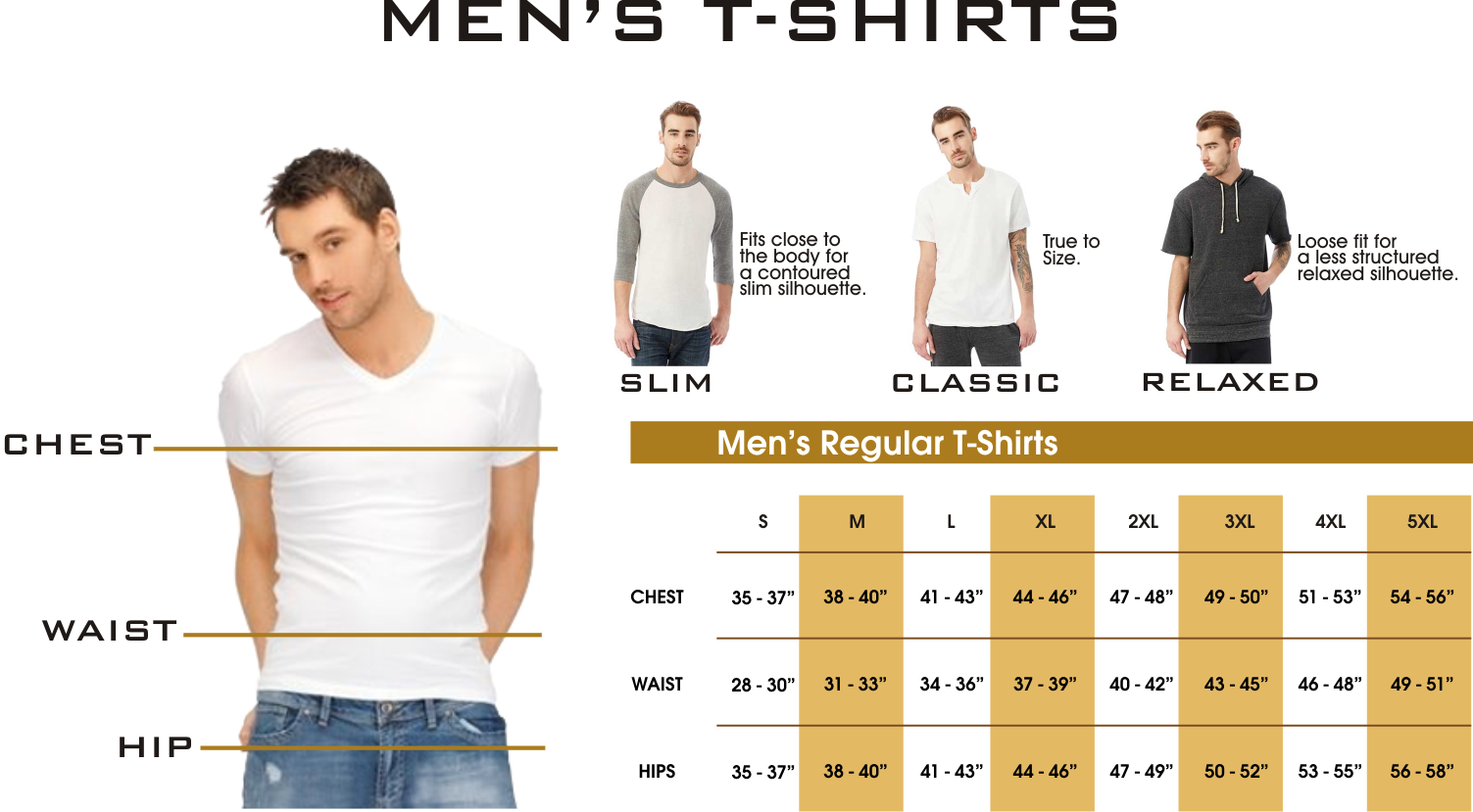 sizing chart - RAMGraphix, Inc.